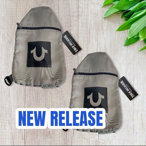 True Religion | Bags | True Religion Box Hs Sling Crossbody Bag New Nwt ...